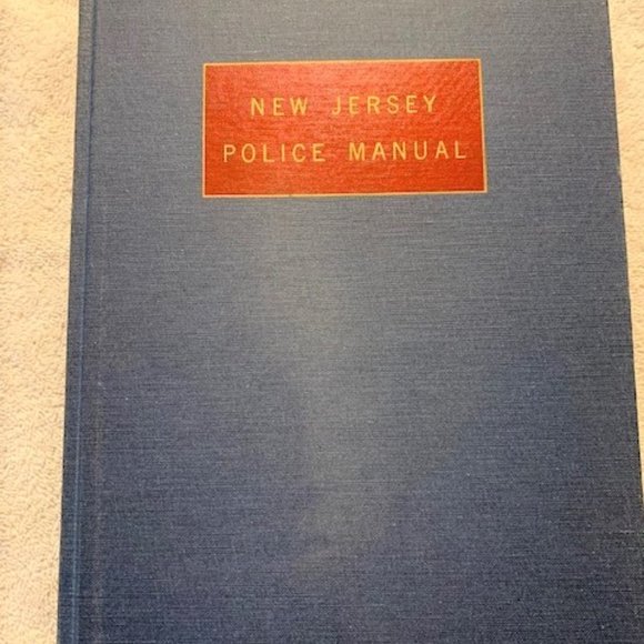 Other | 1962 New Jersey Police Manual | Poshmark
